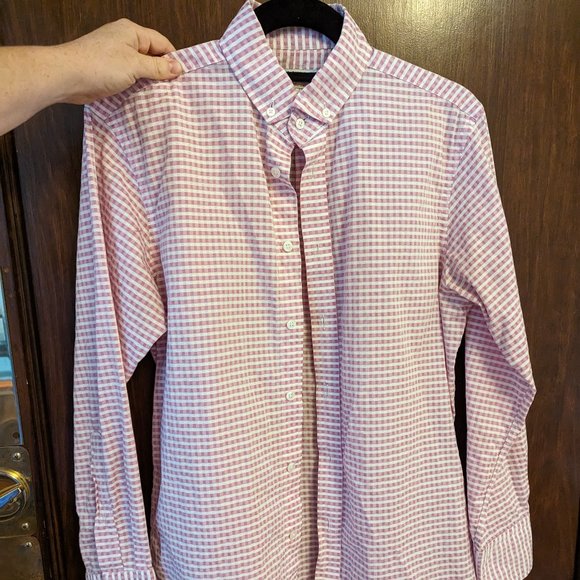 Turnbull & Asser | Shirts | Turnbull Asser Pink And White Stripe Cotton ...